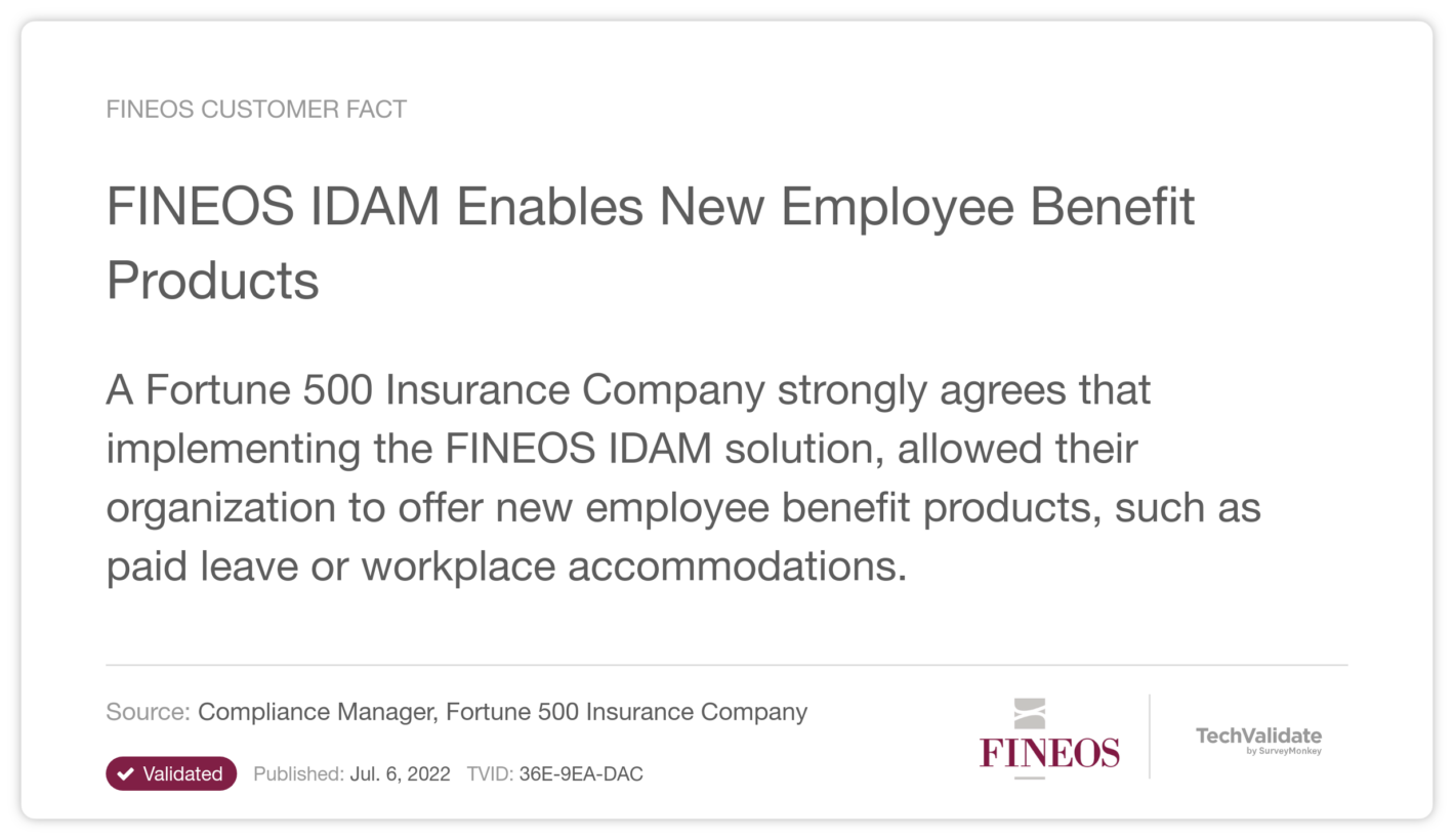 Employee Benefits Platform for Group Insurance | FINEOS